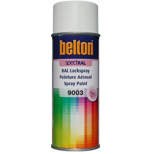 BELTON - SPRAY BELTON SPECT RAL BRILLANTE 400 ML (RAL 9003 Blanco señales) | Leroy Merlin
