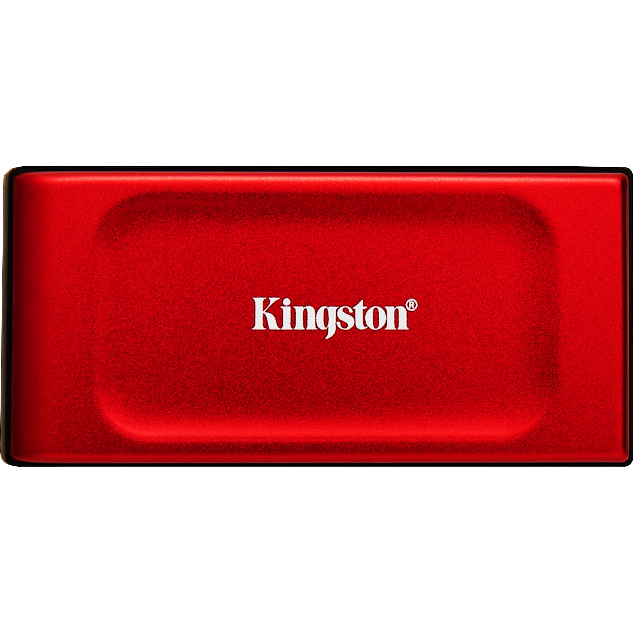 KINGSTON SSD 2TB XS1000 RED EXTERNAL USB 3.2 GEN 2 PORTABLE SOLID STATE ...