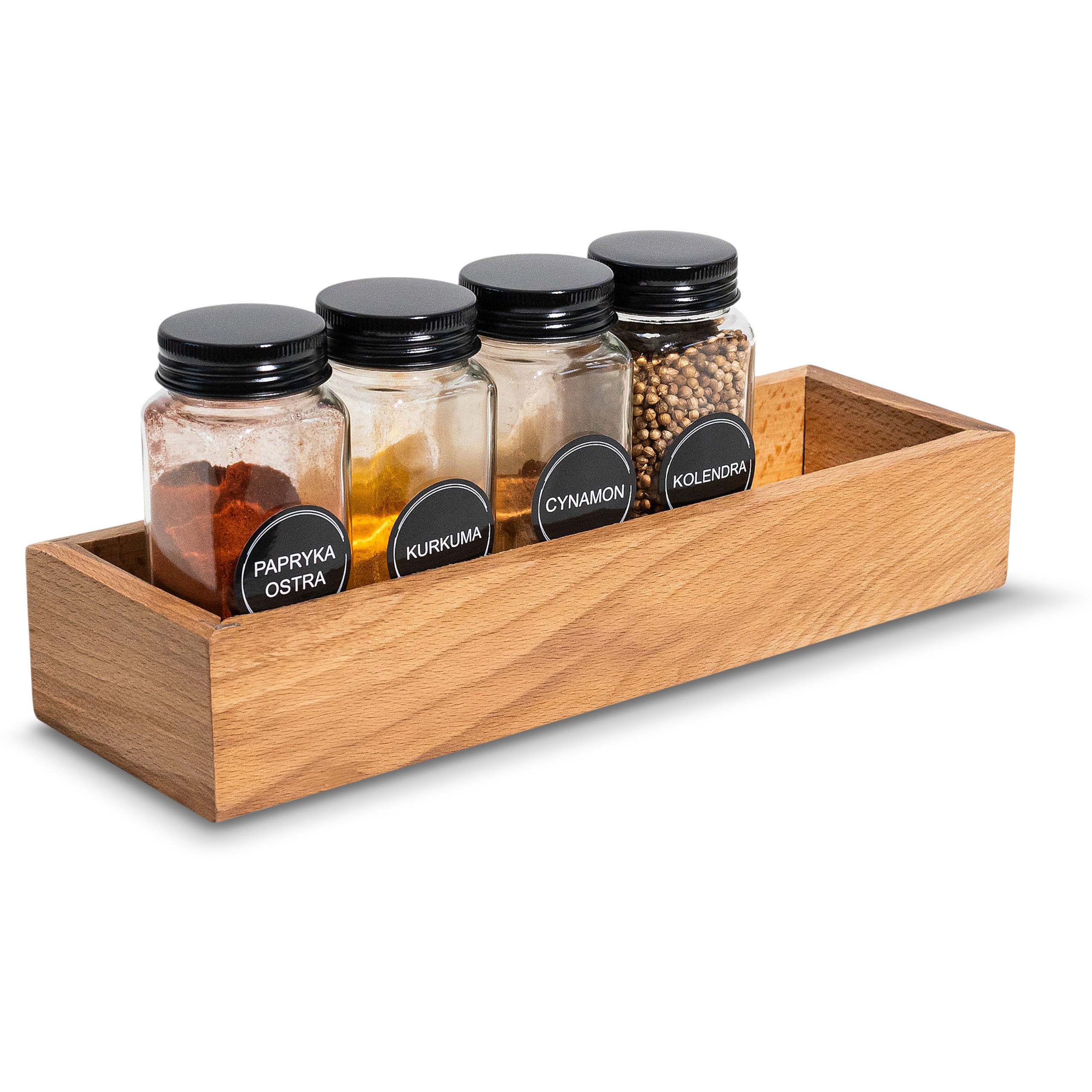 Creative Deco Vassoio in Legno di Faggio 28x9x5 cm | Scatola ...