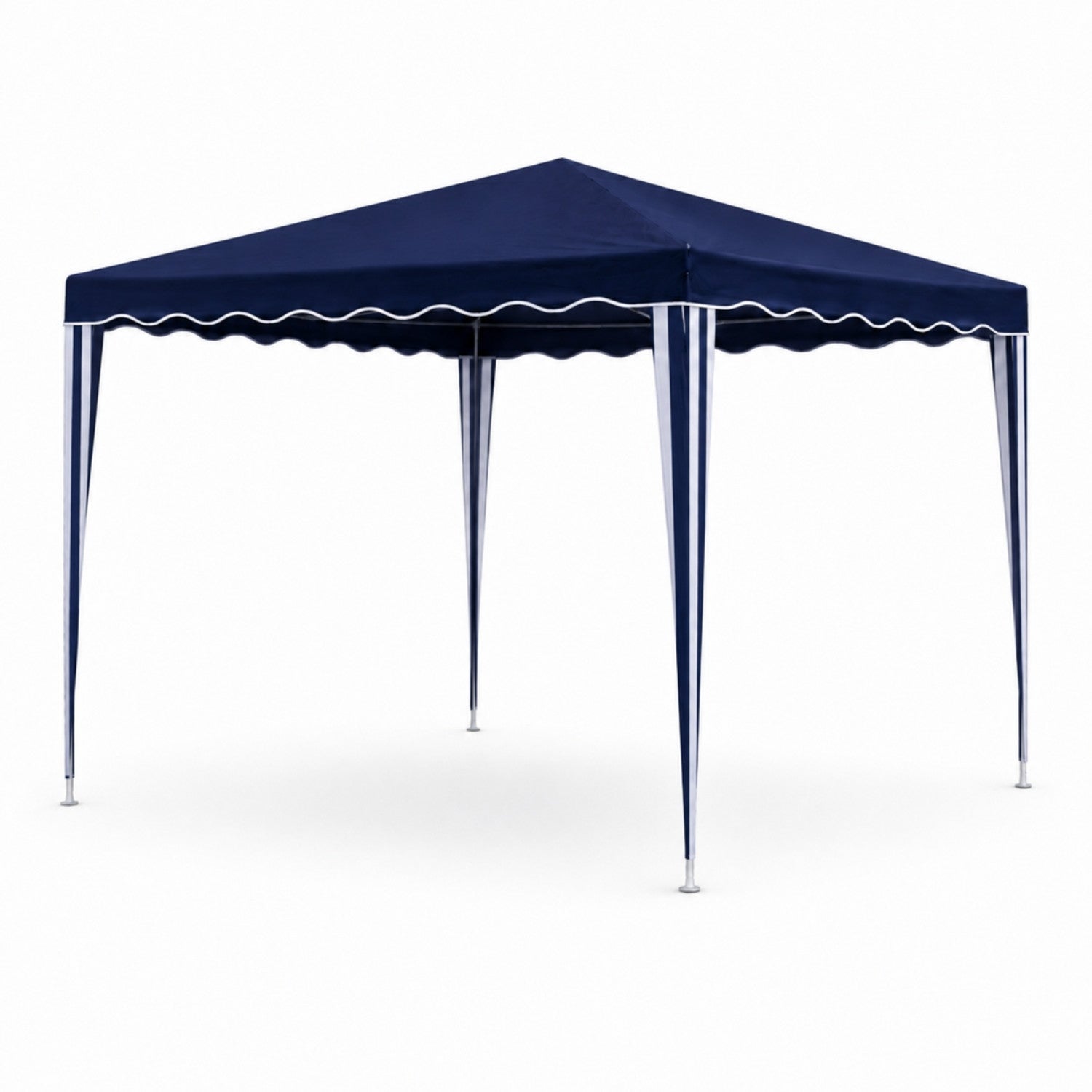 Carpa Desmontable para Jardín con Estructura de Acero 300x300x300cm ...