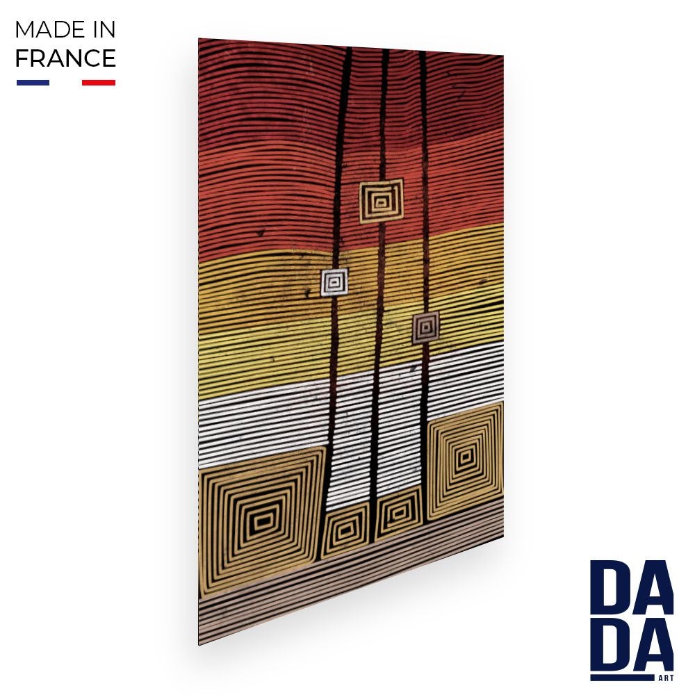 Affiche Jeux de lignes / 60x80cm / Fabriqué en France / DADA ART ...