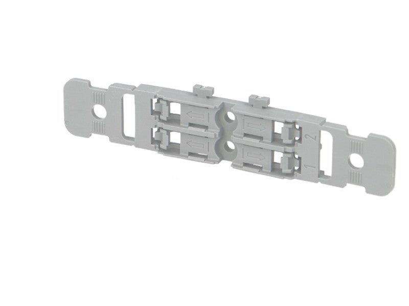 Support de fixation borne Wago inline 2 voies | Leroy Merlin