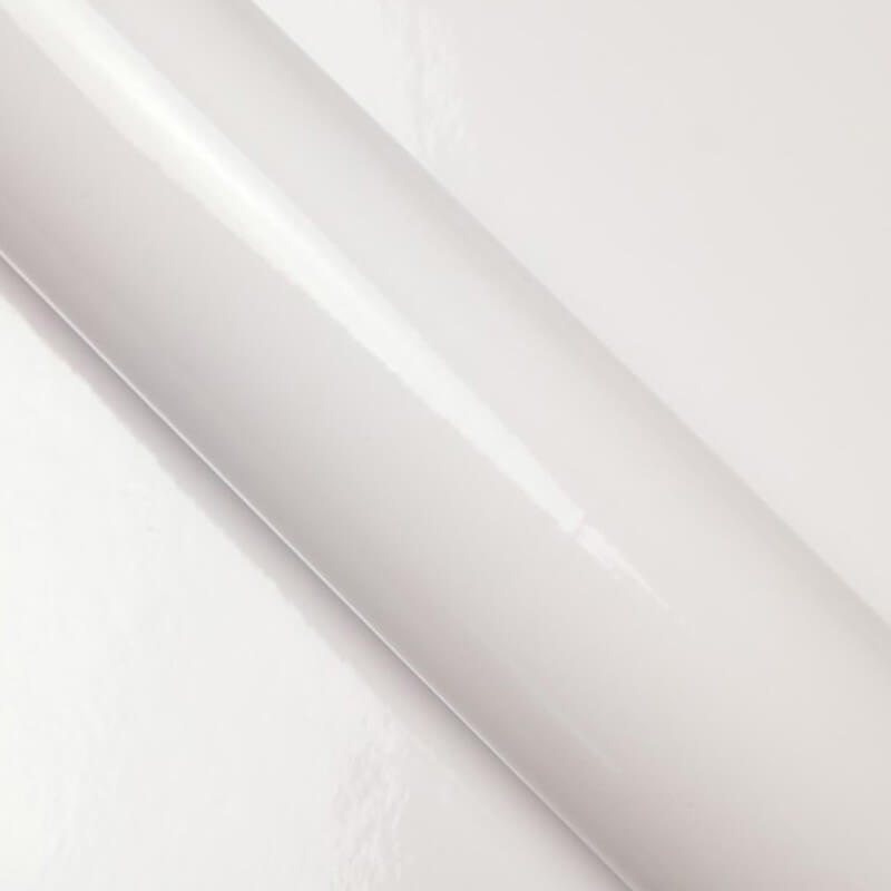 DIMEXACT Film Covering Blanc Brillant 2D pour Voiture, de Largeur : 1. ...