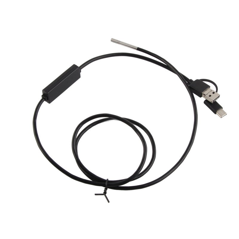 Endoscope 3 en 1 pour téléphone portable Android TypeC, objectif 3,9 mm ...