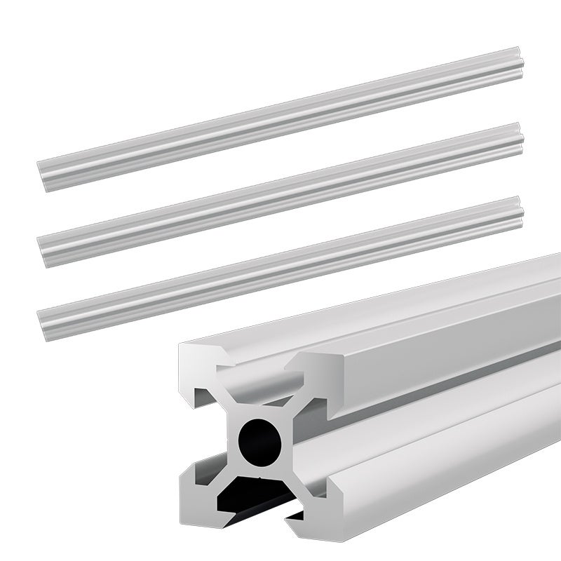 Perfil de Aluminio 1000mm Tipo V Estándar Europeo Riel de Aluminio ...