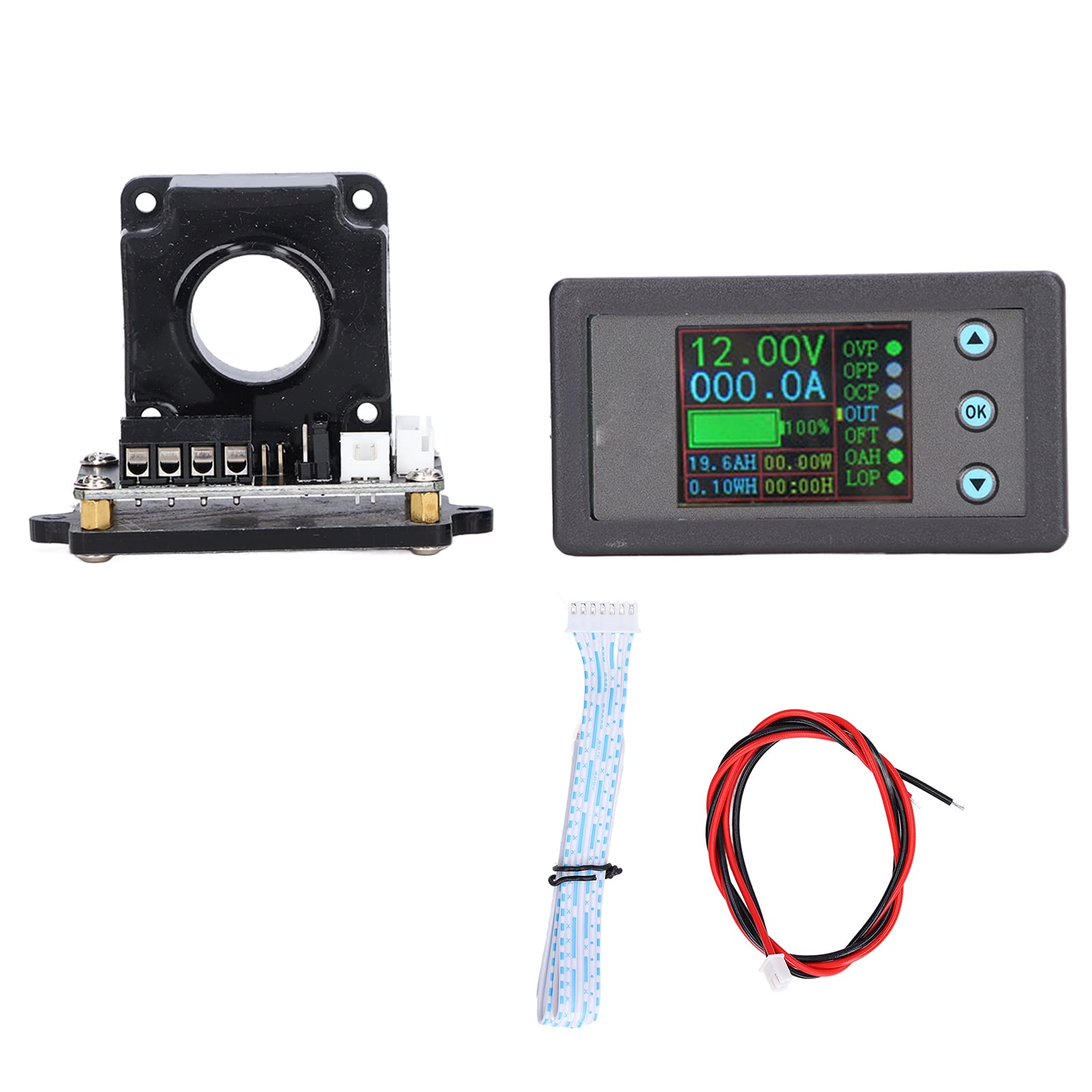Voltímetro con pantalla digital y control de relé 9610S para pruebas de ...