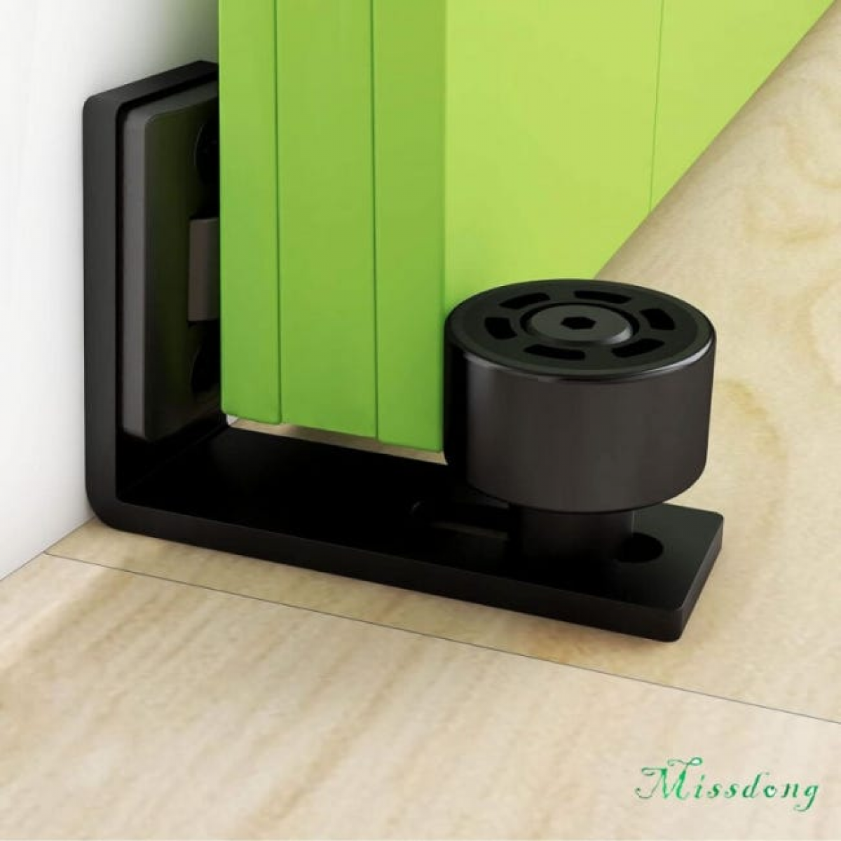 1 unidad de guía de suelo ajustable y guía inferior de pared para ...
