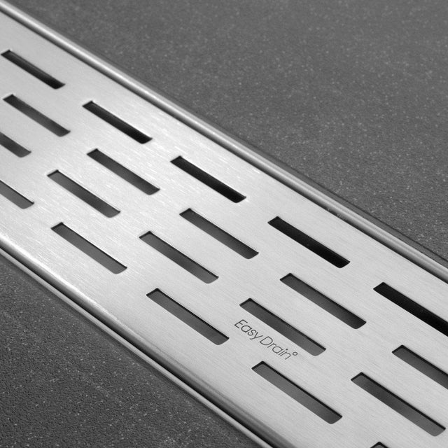 Easy Drain Multi grille simple Fixt 1 120cm inox | Leroy Merlin