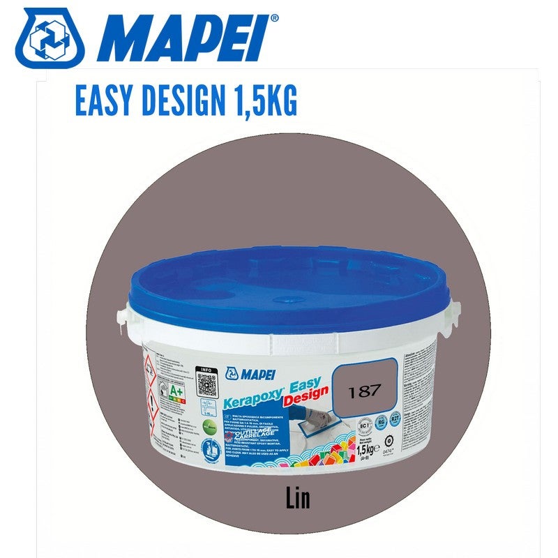 Joint époxy Kerapoxy Easy Design MAPEI - 187 Lin - 1,5 Kg | Bricoman