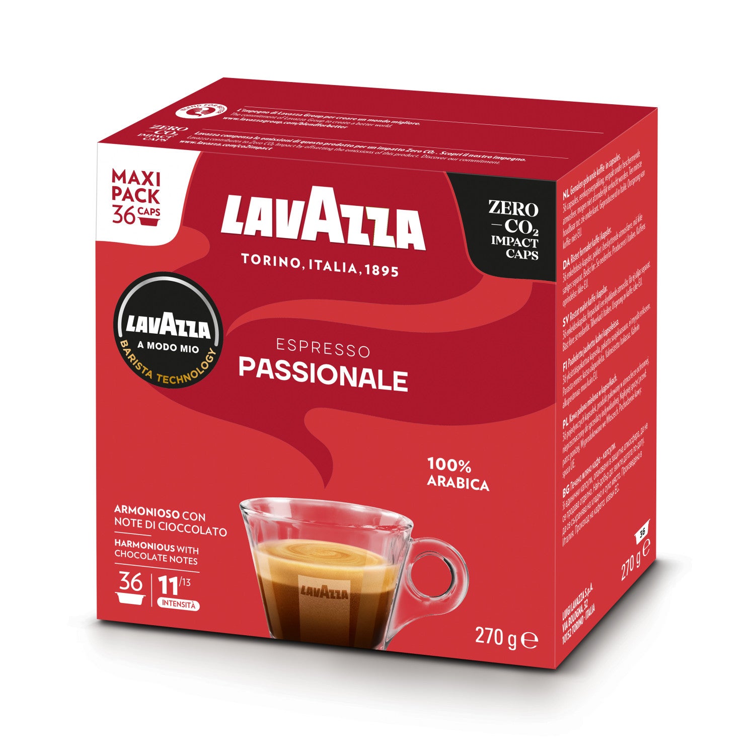 Lavazza Passionale a Modo Mio 36 pz Capsule Originali Caffe' | Leroy Merlin