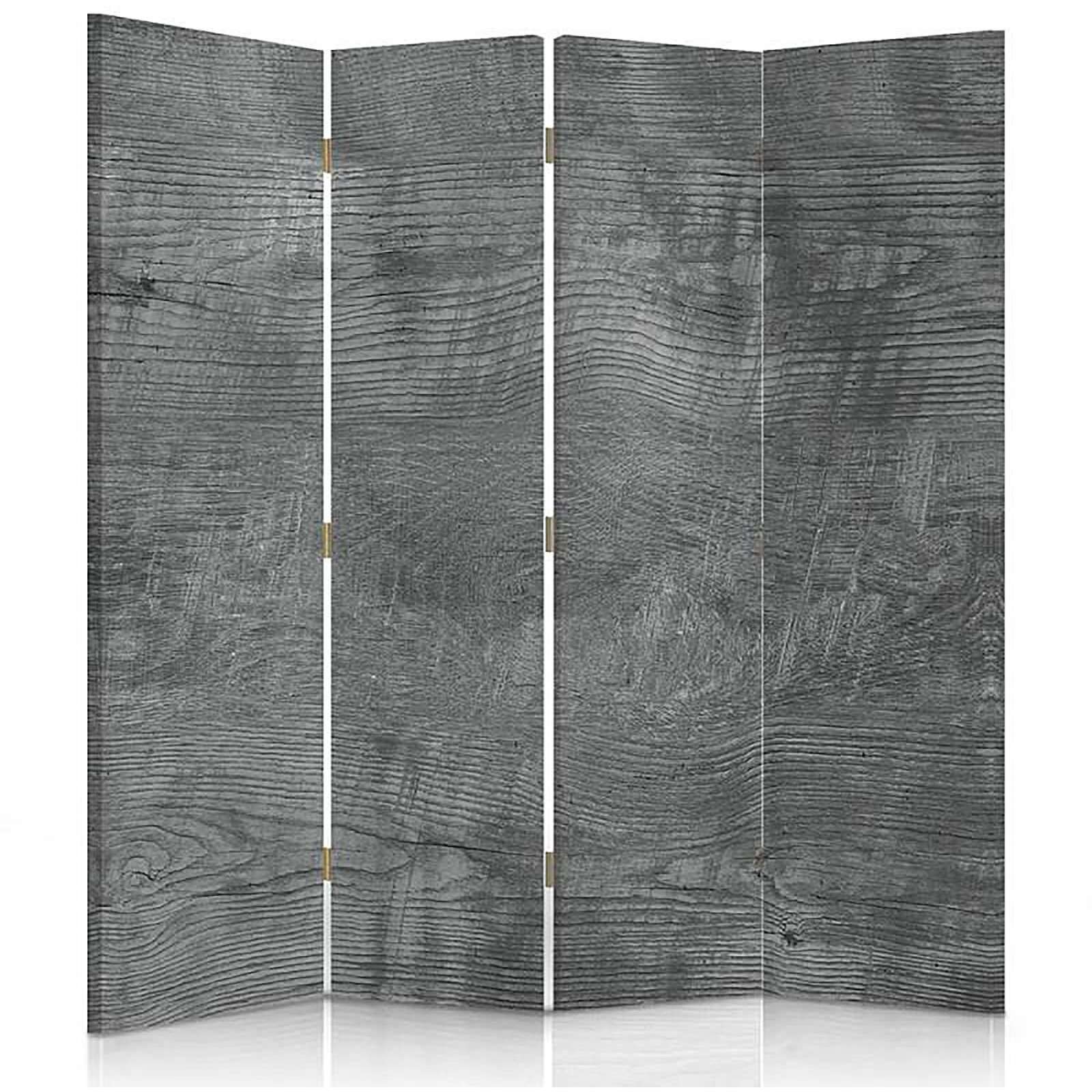 Paravent Design Gris en Bois pour Intérieur Élégant - 145 x 150 cm - 2 ...