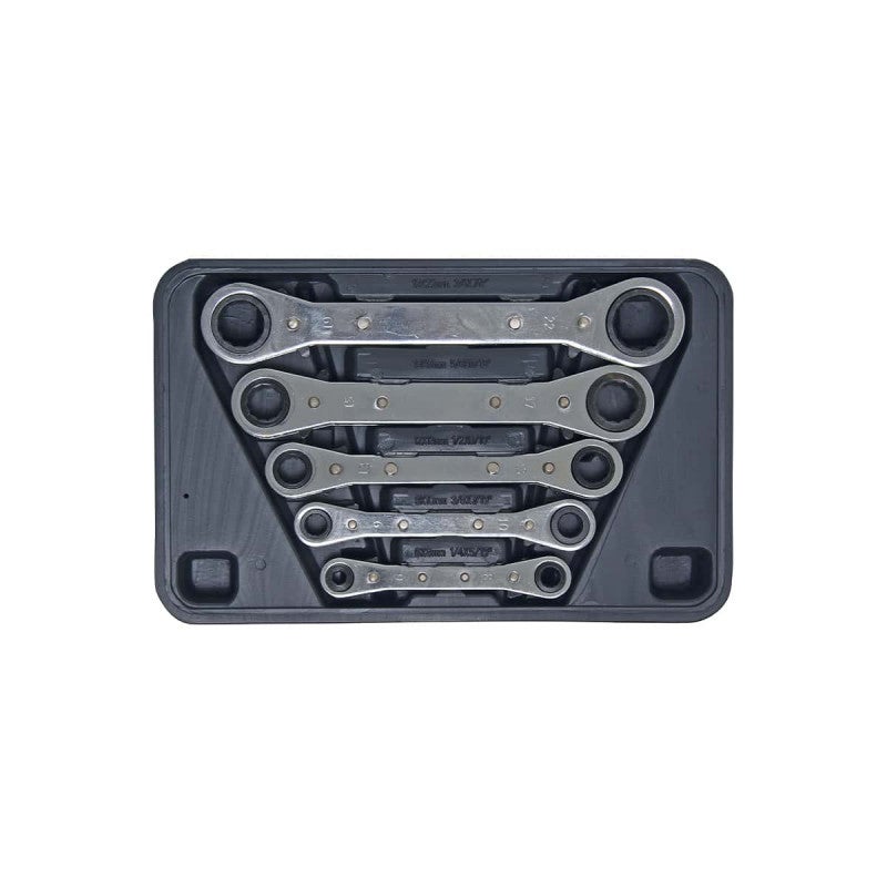 Coffret de clés polygonales à cliquet - BGS - 5 pcs - 1450 | Leroy Merlin