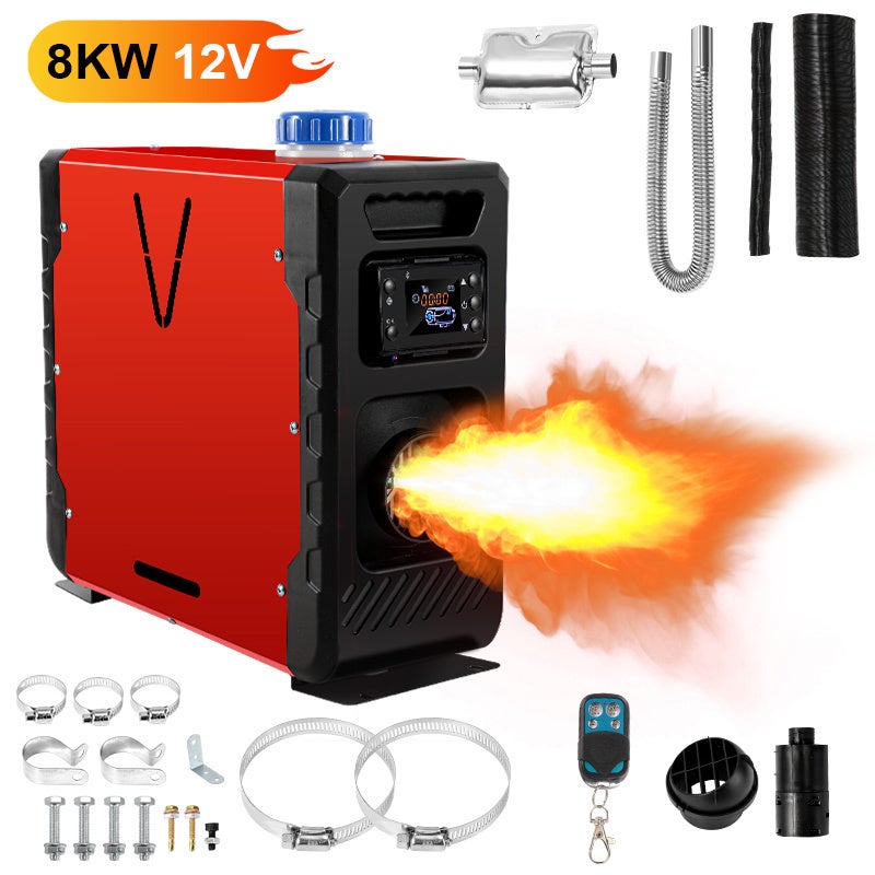 Chauffage diesel 8KW All-in-One avec réservoir 5L, démarrage ...