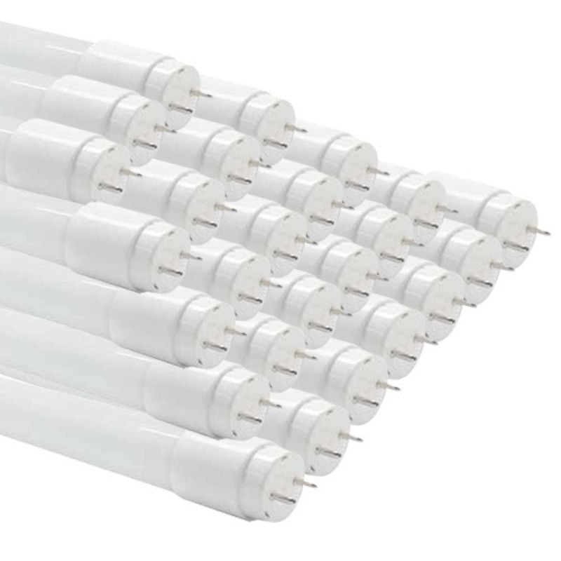 Tube Néon LED 60cm T8 9W IP20 Haut Rendement 163lm/W - Garantie 5 ans - Pack de 25 / Blanc Froid ...