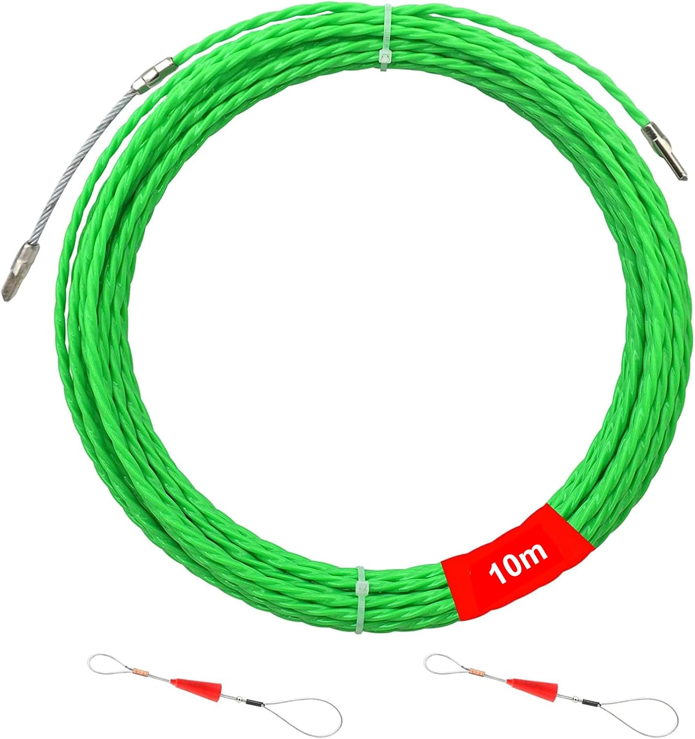 Tire Fil électriques 10 m Kit Rétractable d’installation pour la Pose ...