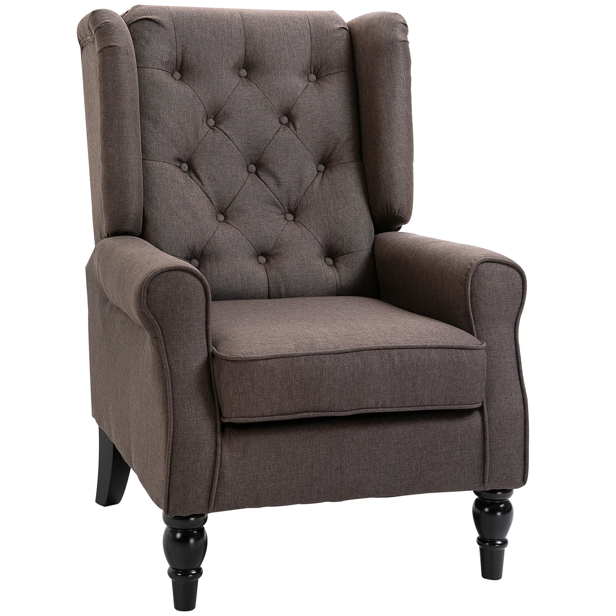 Fauteuil de salon de style français avec assise et coussins rembourrés ...