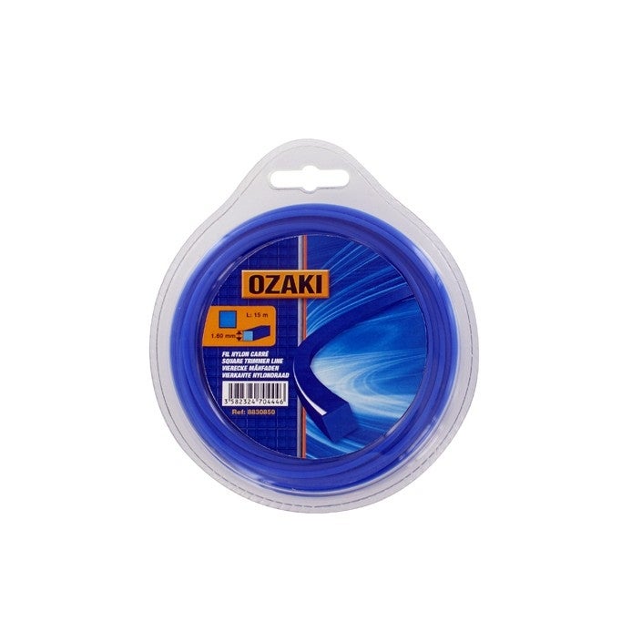 Coque fil nylon carré OZAKI 9 m diamètre 3,30 mm | Leroy Merlin
