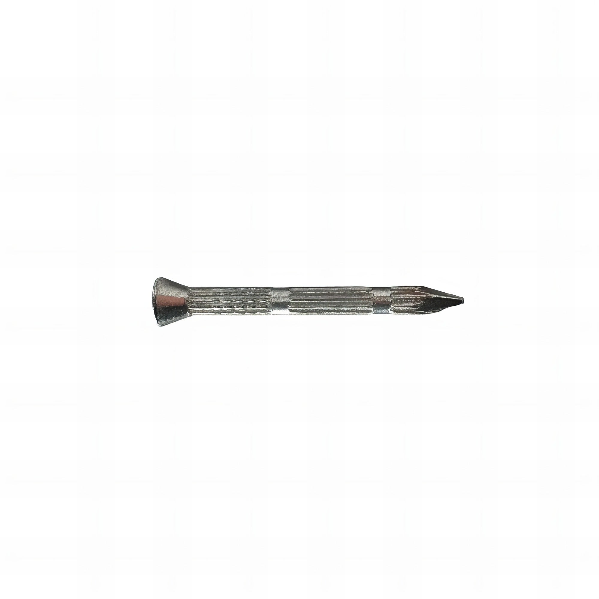 1000 Pointes/clou striés béton tête fraisée Zg - diamètre 3,5 mm - 1kg ...