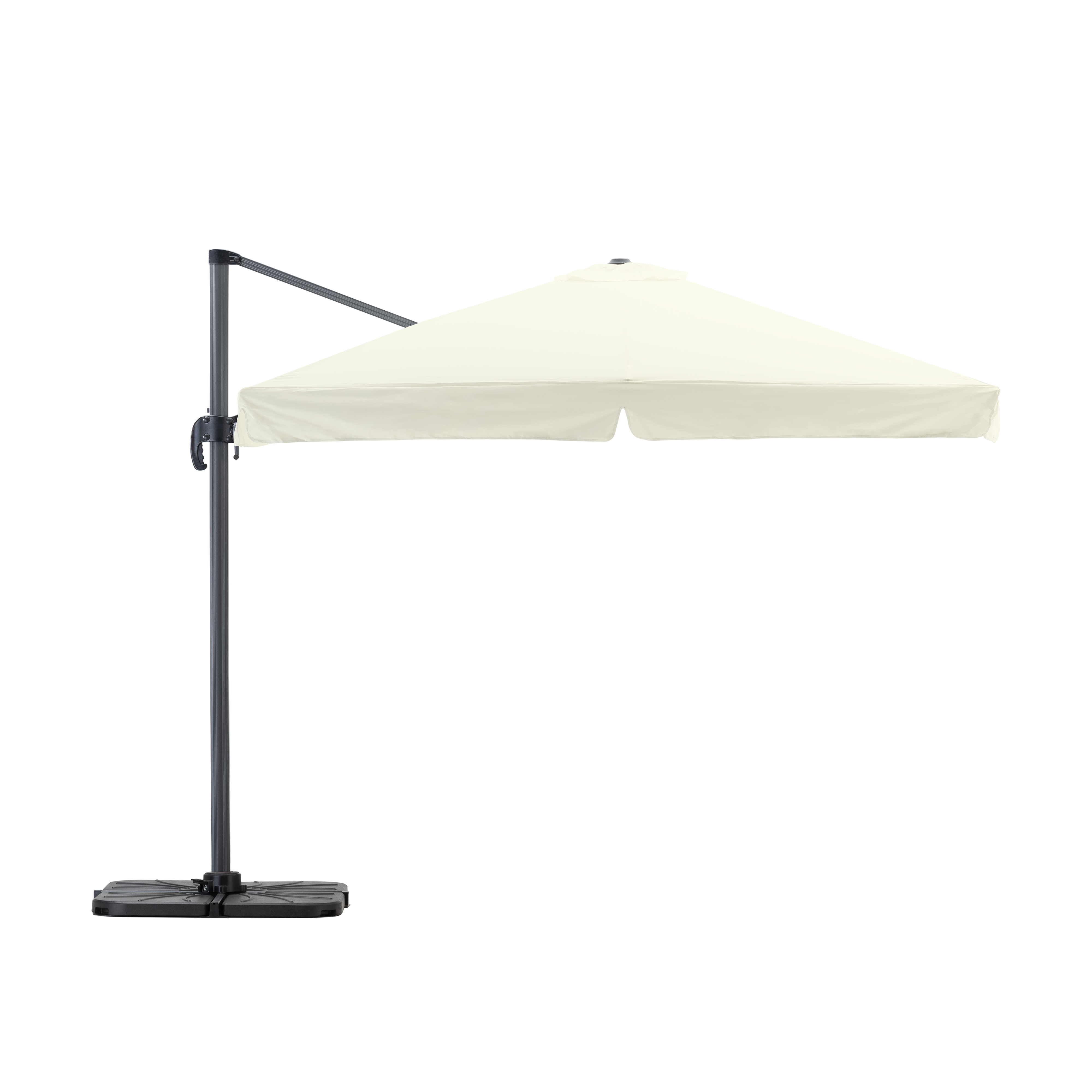 Toile de rechange pour parasol excentrique suspendu 300x300cm carré ...