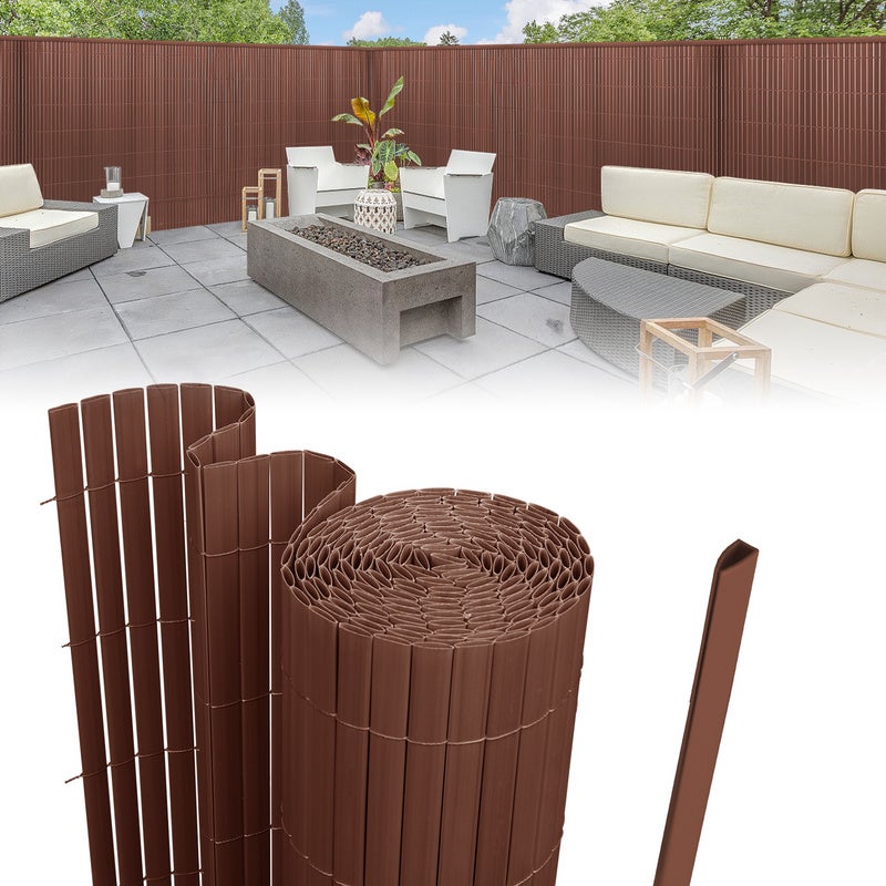 Canisse de PVC, Pantalla de jardín, Piscinas, Valla de PVC resistente a ...