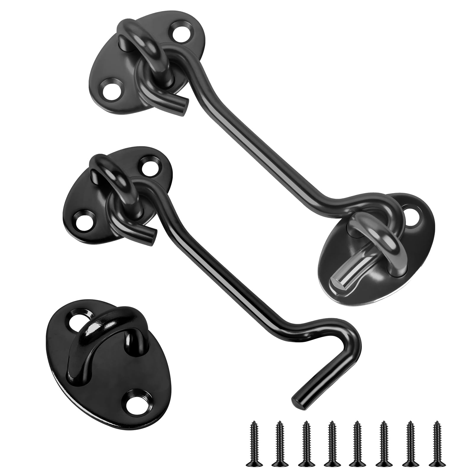 Crochet Porte, Lot de 2 Crochets de Porte de Grange, 3 inch Crochet et ...