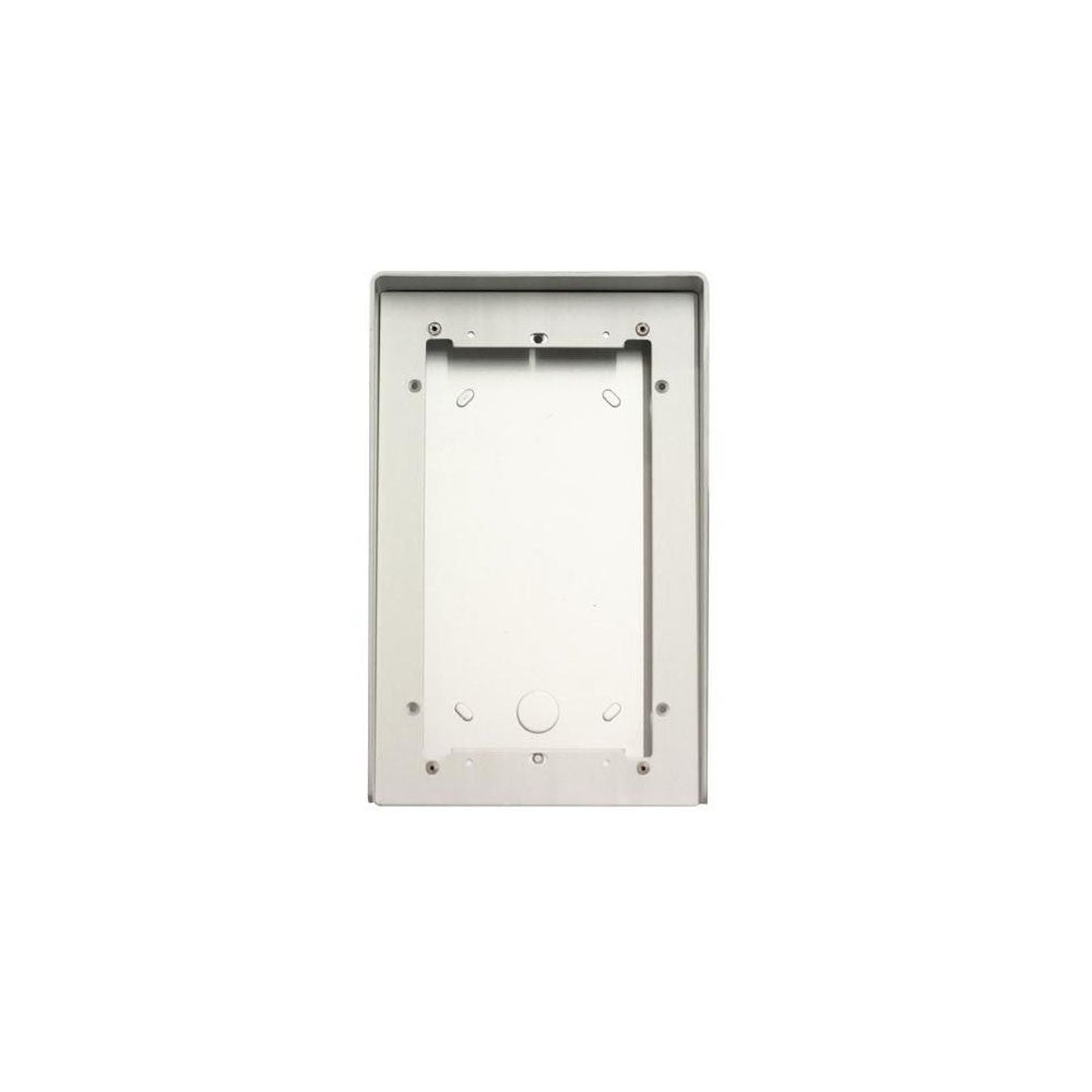 Caja de protección de 2 módulos de aluminio anodizado natural | Leroy ...