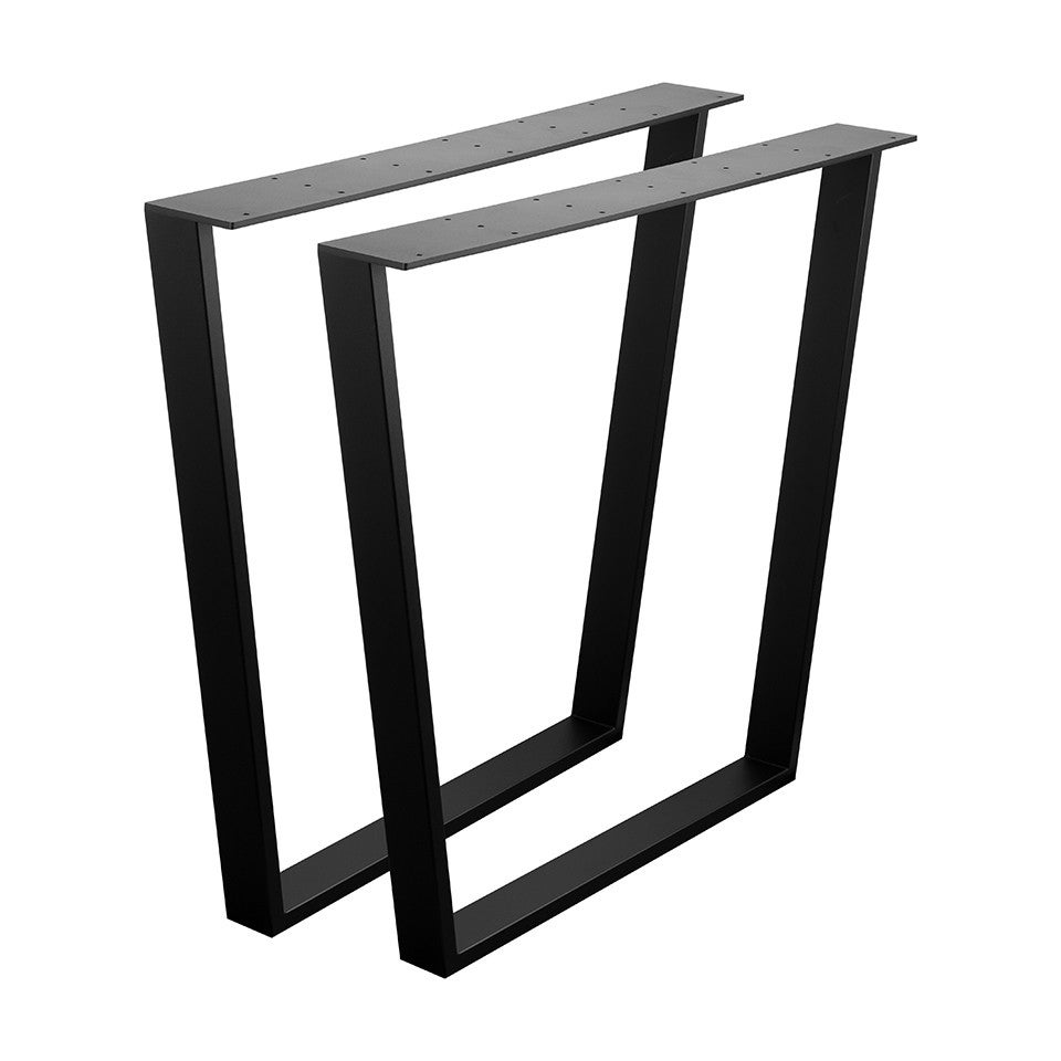 Pied de table convexe, 710x780, noir | Leroy Merlin