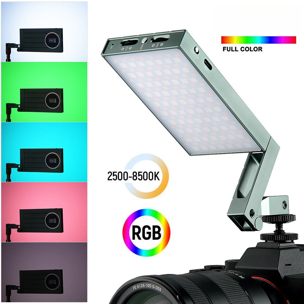 Godox M1 Mini RGB luz LED Full color Video lámpara 13W 2500~8500K color ...