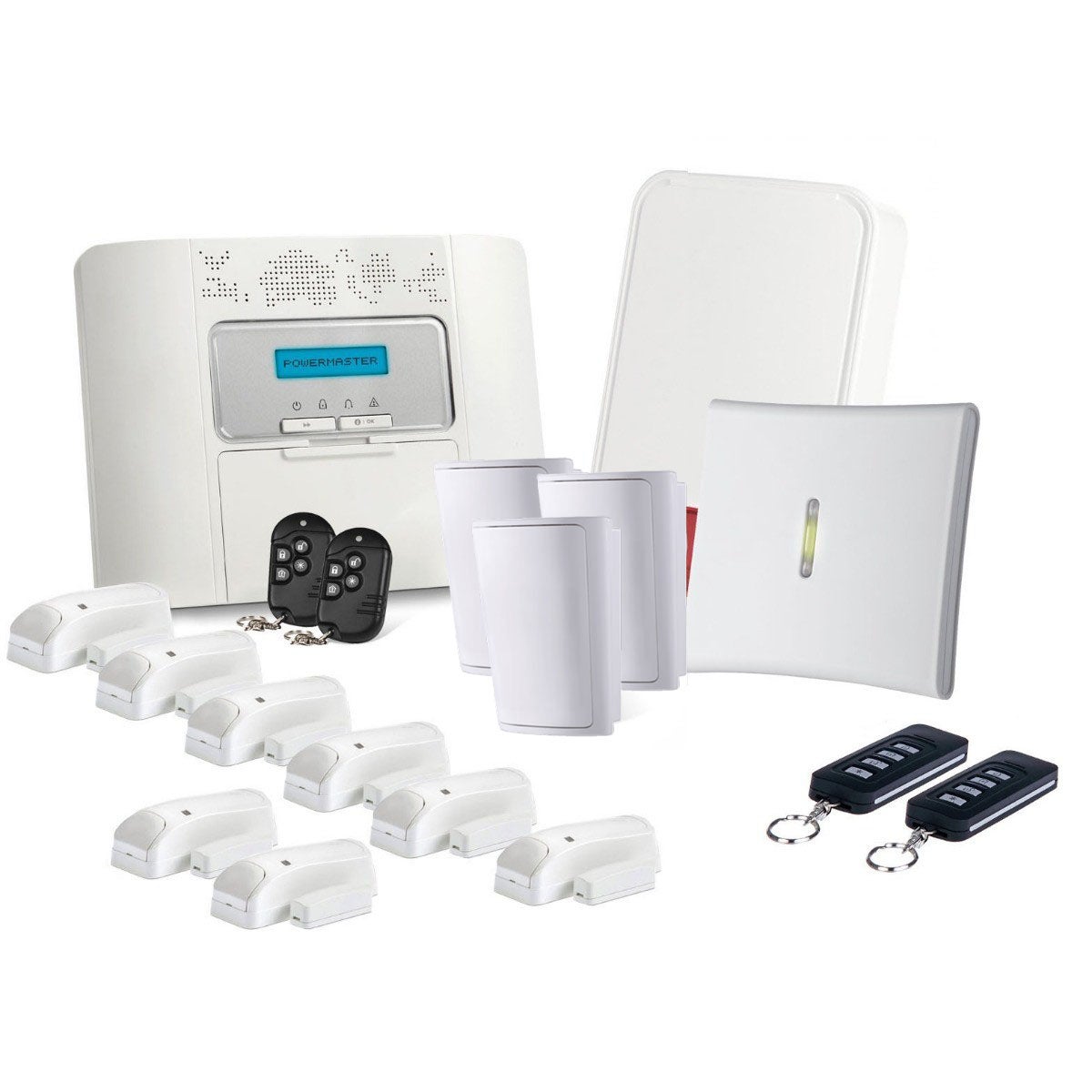 POWERMASTER KIT9 - Alarme maison sans fil PowerMaster 30 - Kit 9 | Leroy Merlin