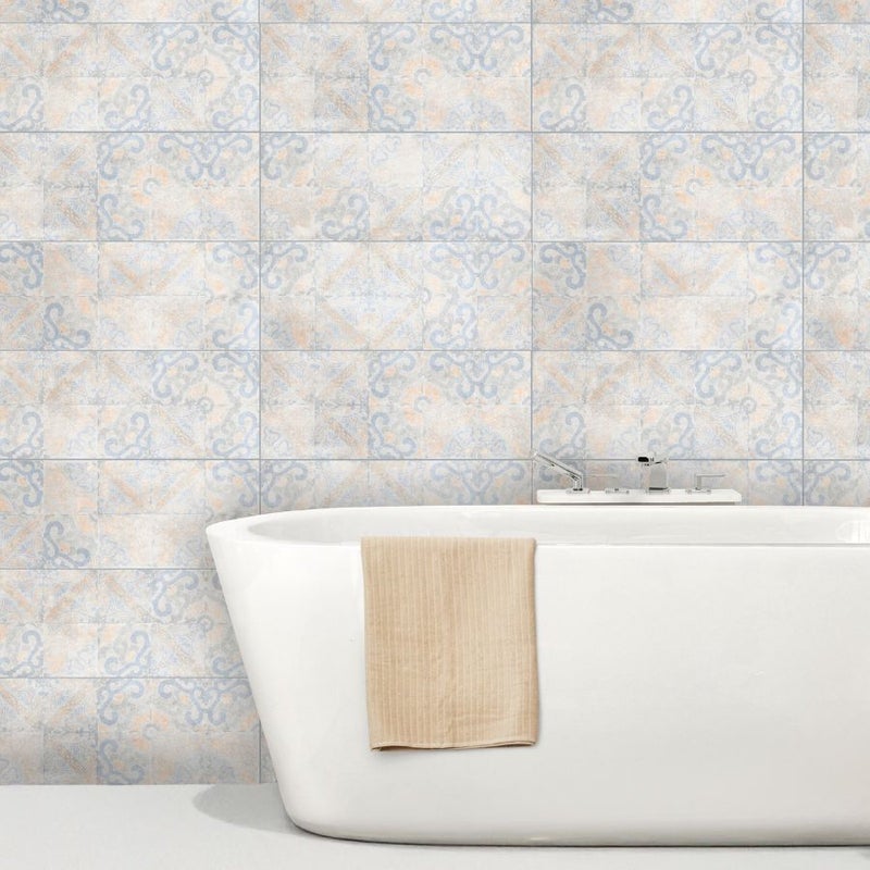 Carrelage Mur Mat CERTECA BALI Gris Decor 20x50 (carton avec 12 unités ...
