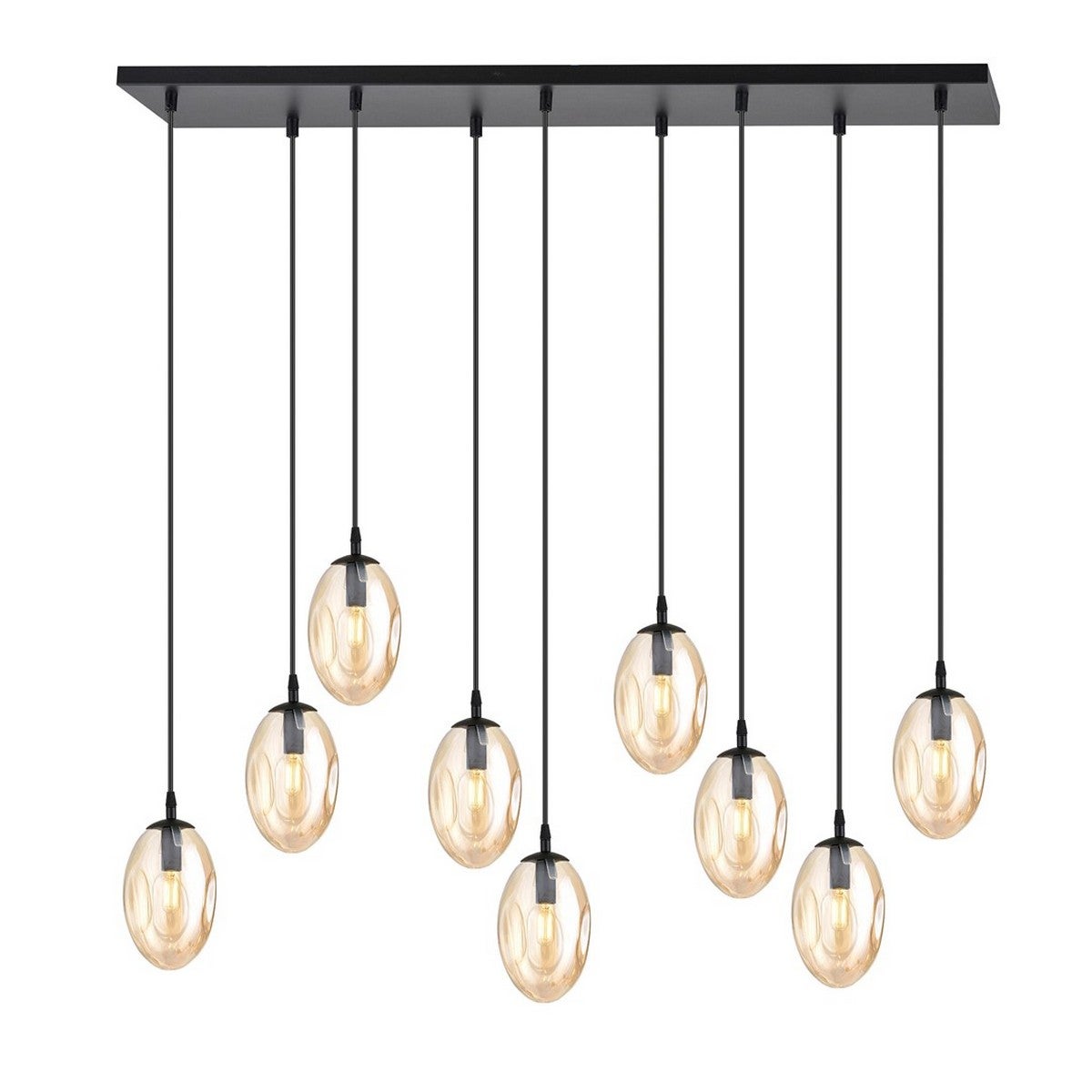 Lampada a Sospensione Astral, Acciaio, Ambra, Seven Design | Leroy Merlin