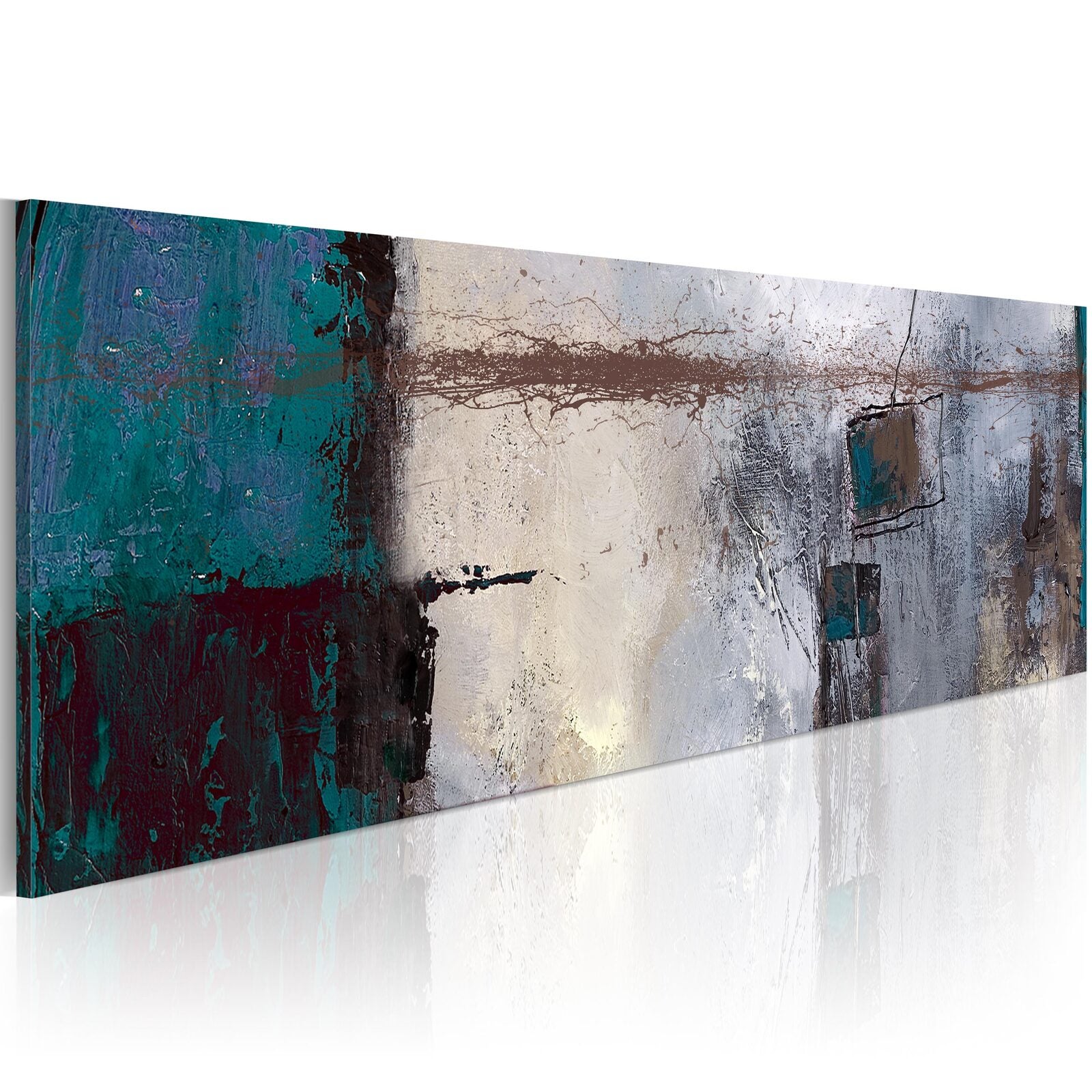 Tableau Accents turquoise - 120 x 40 cm | Leroy Merlin