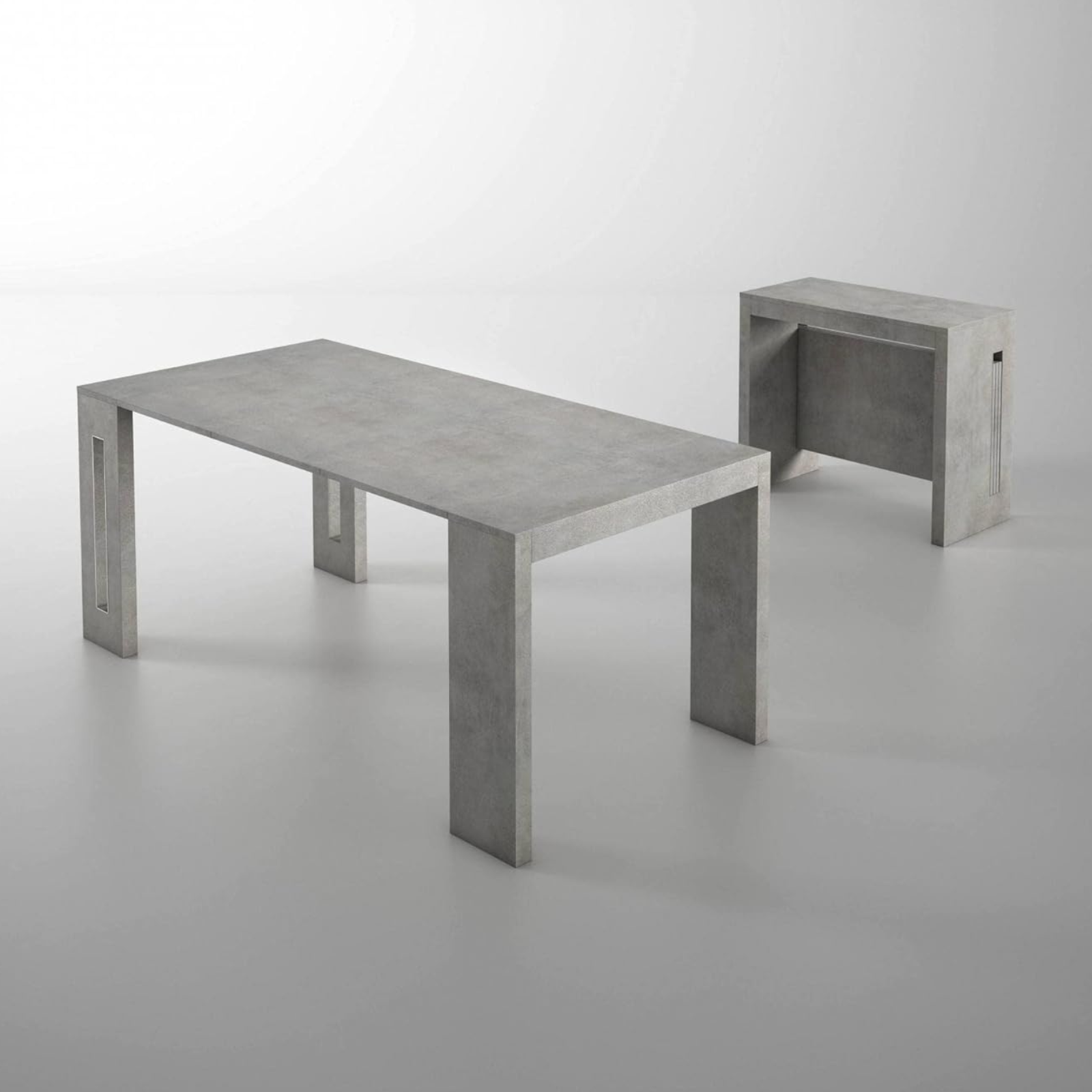 Table console transformable en béton | Leroy Merlin