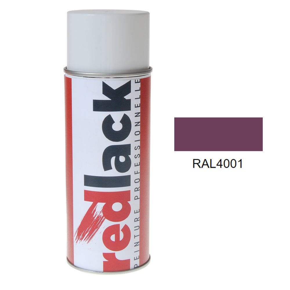 Smalto spray di Vernice 400ml - RAL 4001 - Rosso lilla - satinata ...