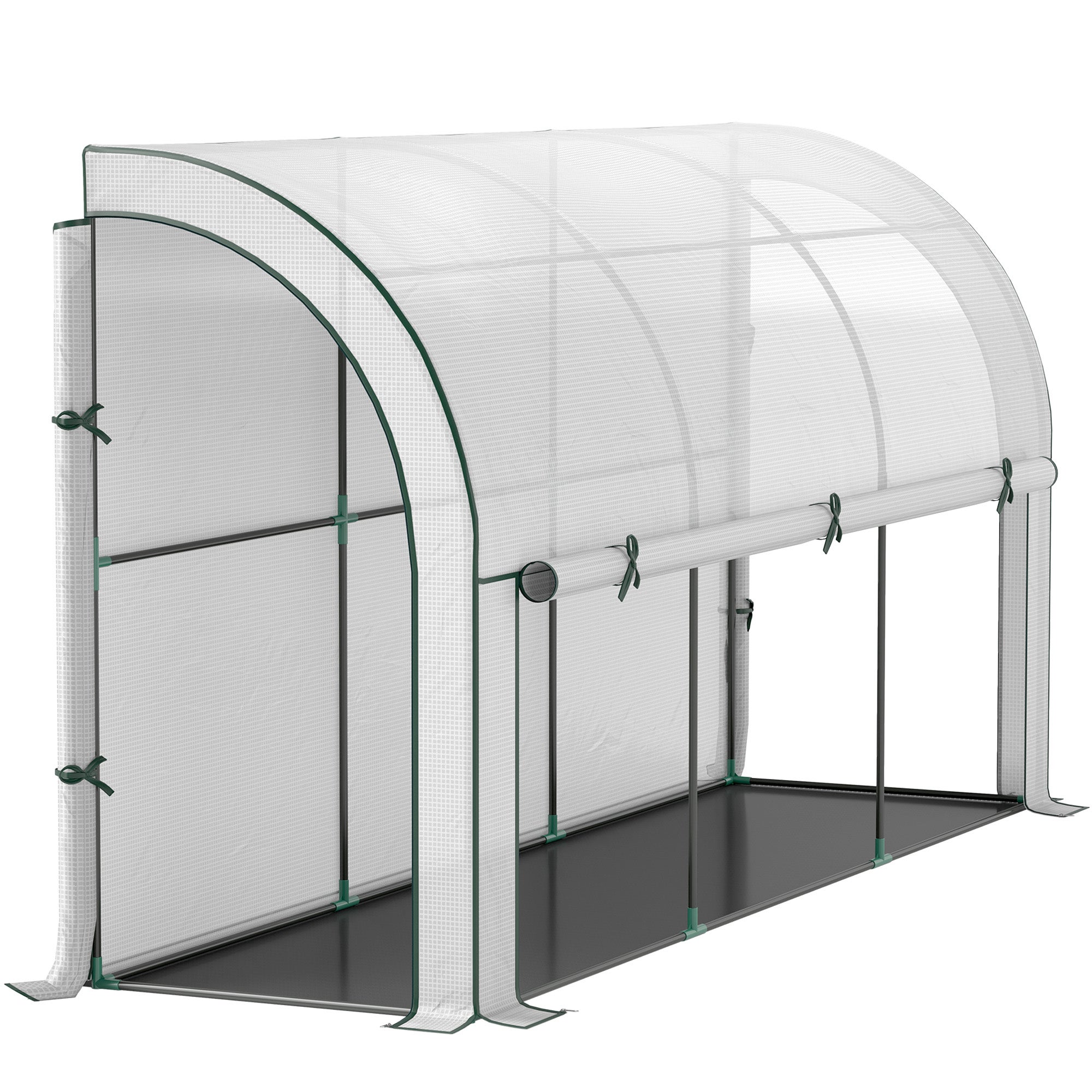 Serre murale, Plante accessible, bâche en plastique, 300 x 80 x 157 cm ...