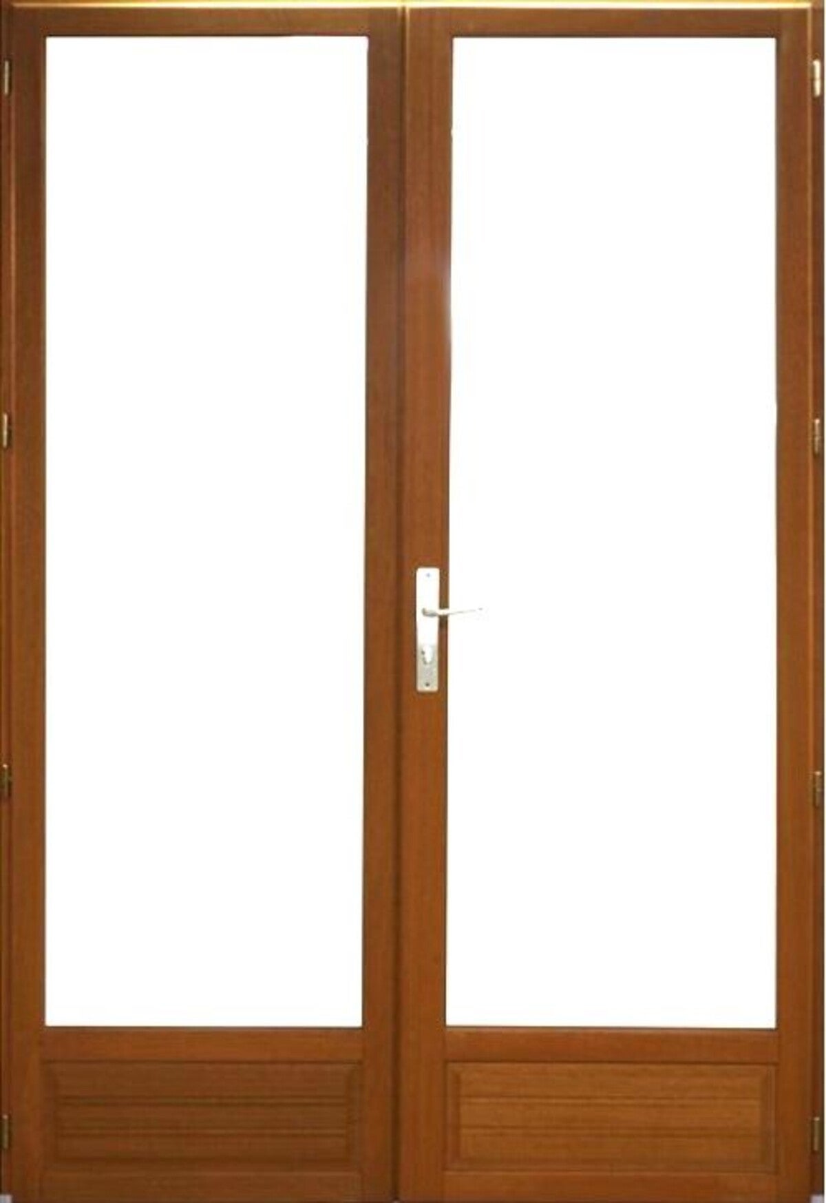 Porte Fenetre Bois 2 Vantaux H215 X L140 Cotes Tableau + Poignée Et ...