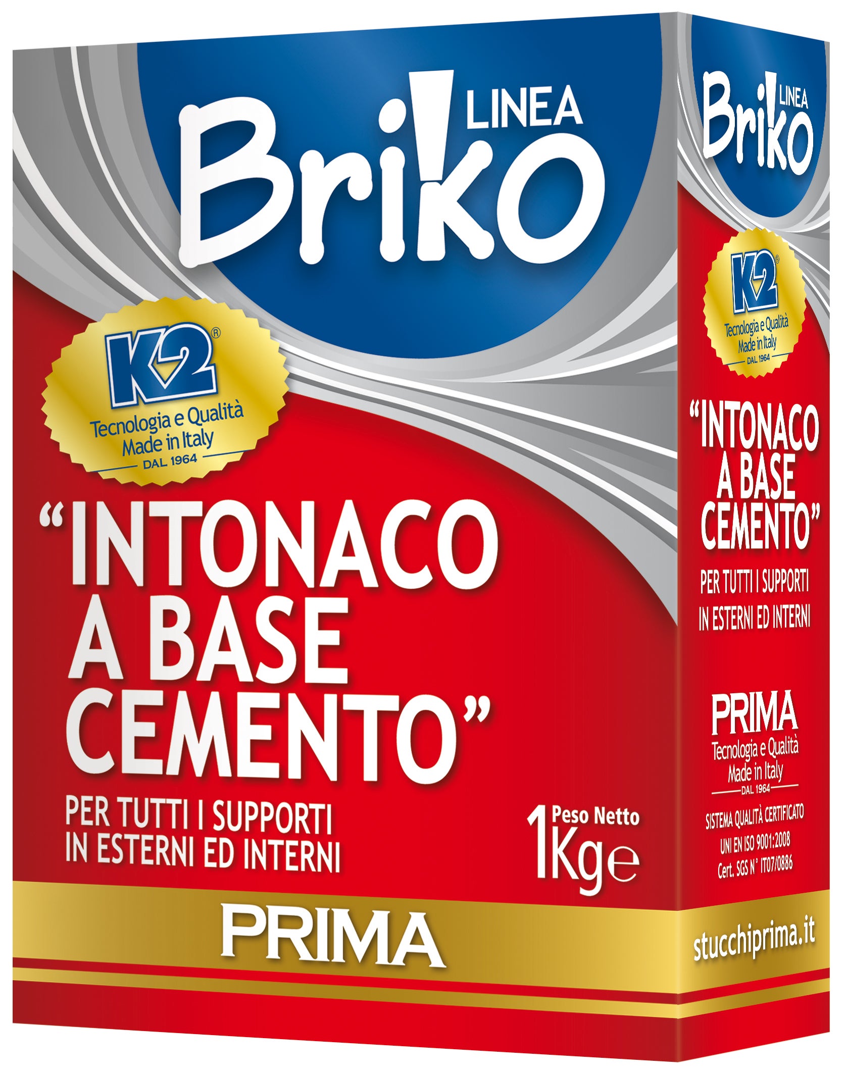LINEA BRIKO INTONACO INTERNO ESTERNO DA 1 KG | Leroy Merlin