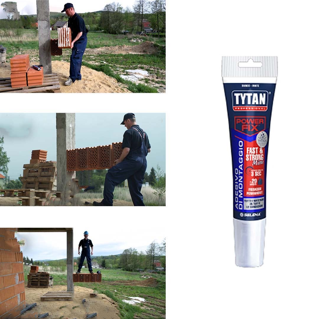 Adesivo di montaggio multiuso veloce ultra resistente Bianco Tytan ...