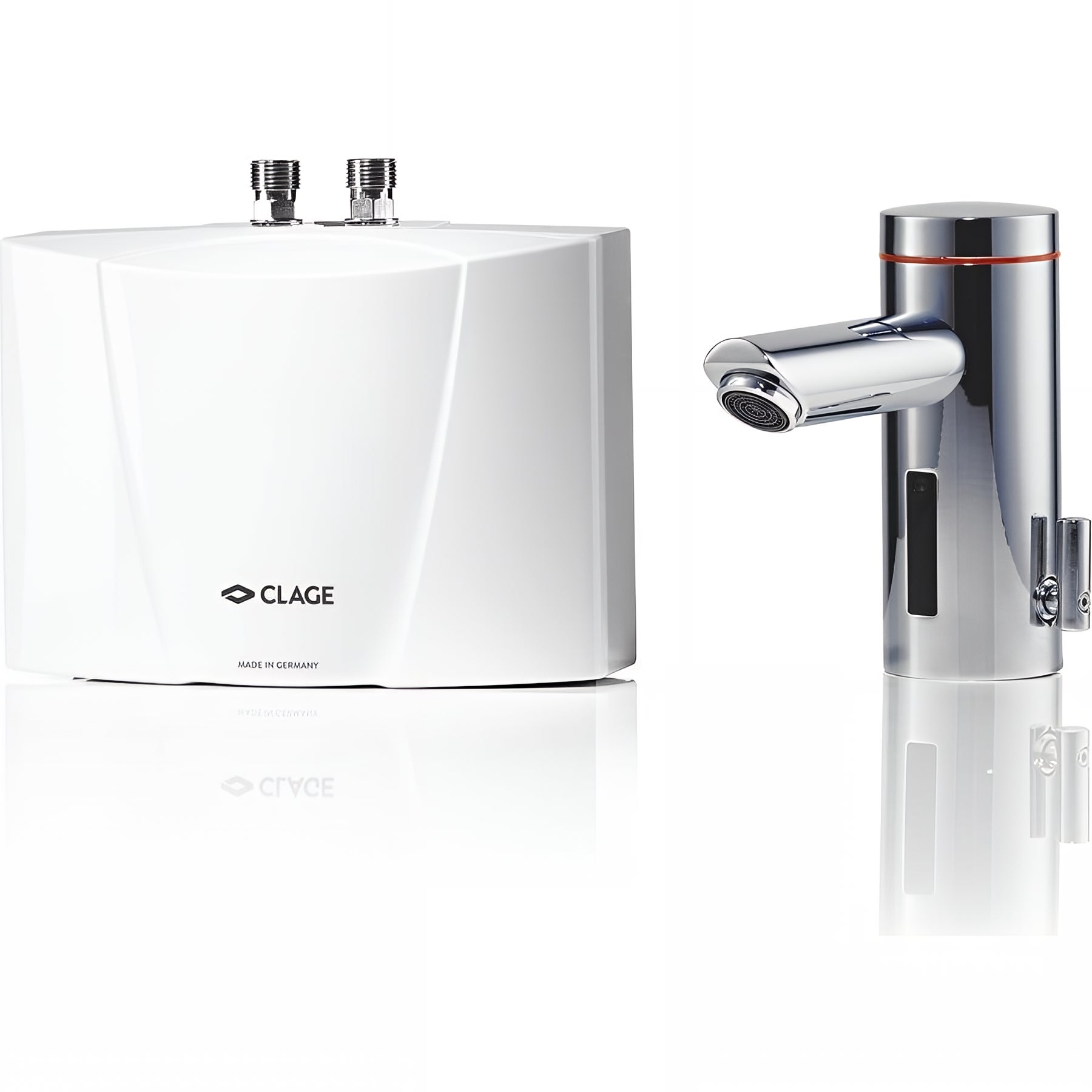 Pacchetto scaldabagno elettrico compatto + miscelatore MBX 3 Lumino da ...