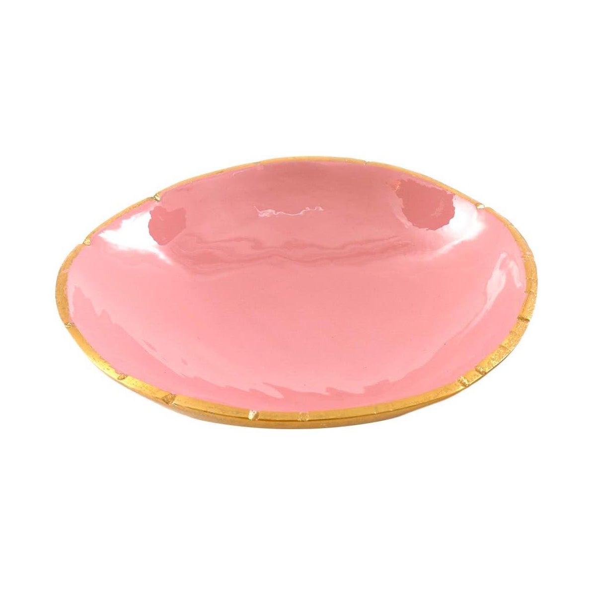 Vide-poches en métal coloré 18.5 x 6.5 cm rose Sil | Leroy Merlin