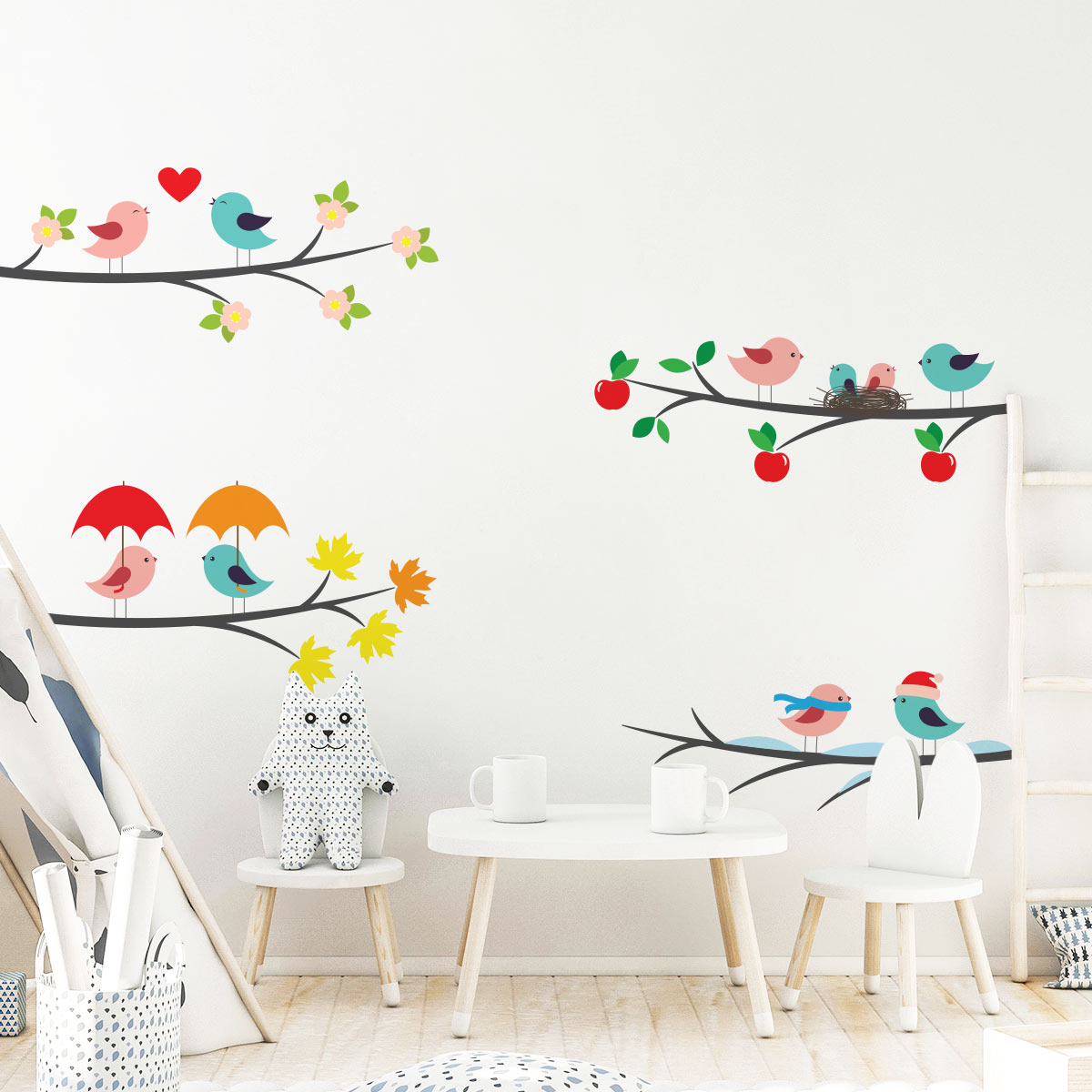 Stickers muraux | Sticker Mural Autocollant - ENFANT BRANCHES D'ARBRE ...
