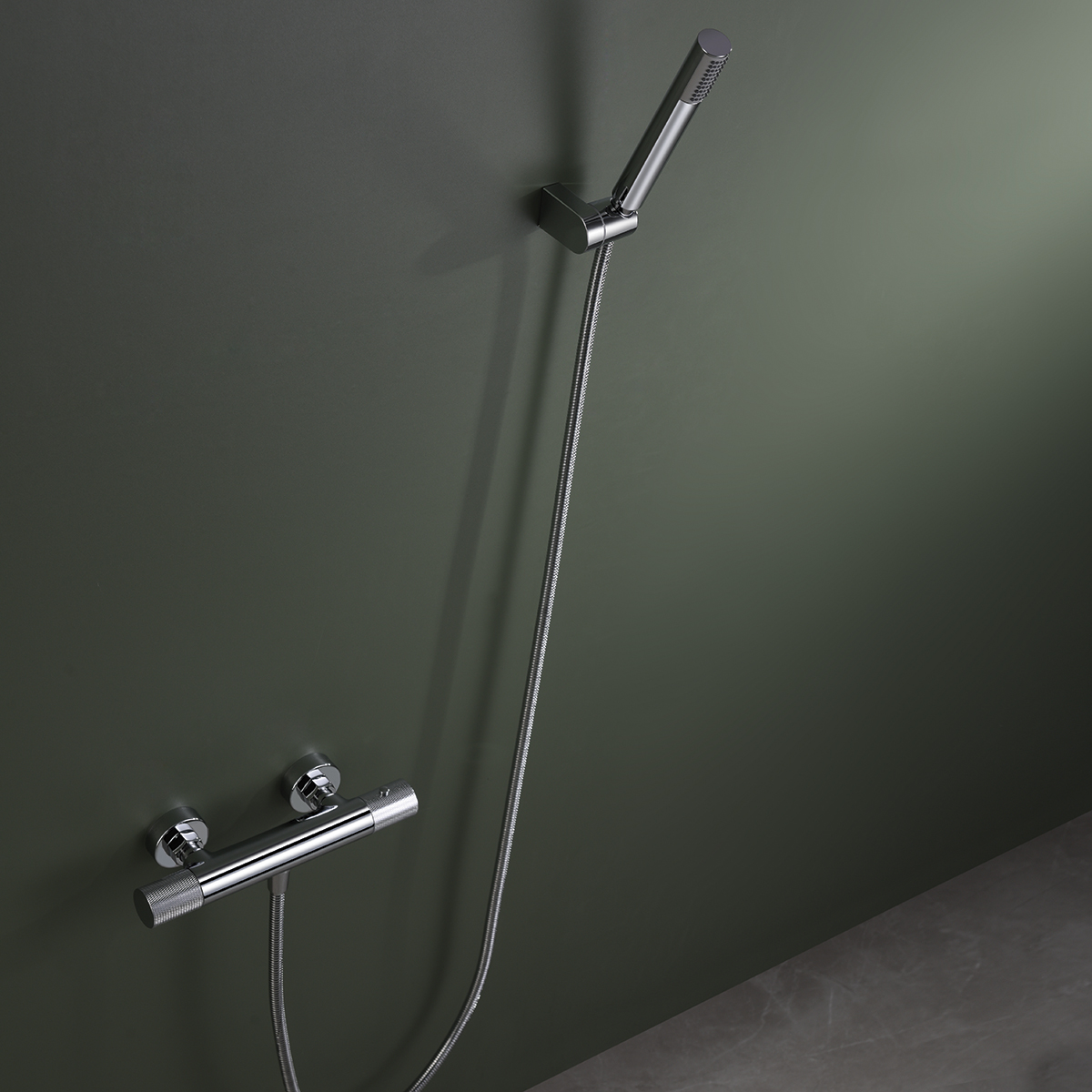IMEX - Ensemble de douche thermostatique avec pommeau de douche et ...