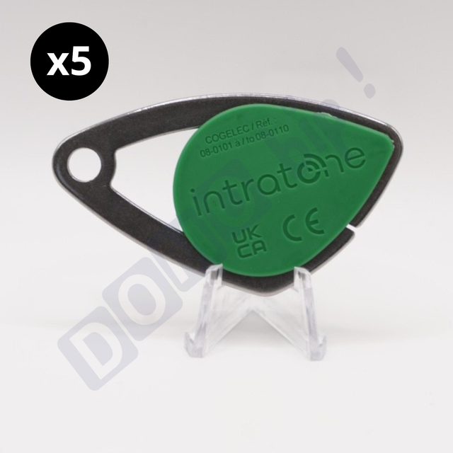 Lot de 5 Badges Intratone Vert - Contrôle d'Accès Sécurisé ...