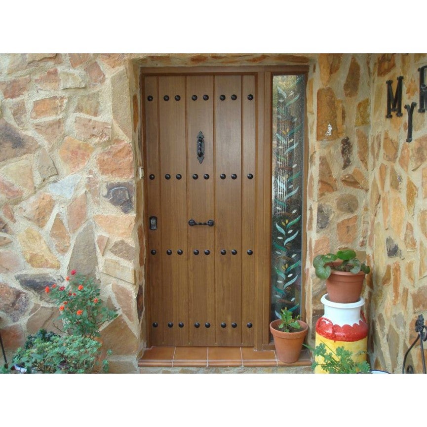 Porte d'entrée MAS rustica 90 cm 45 mm en acier inoxydable - Sans ...