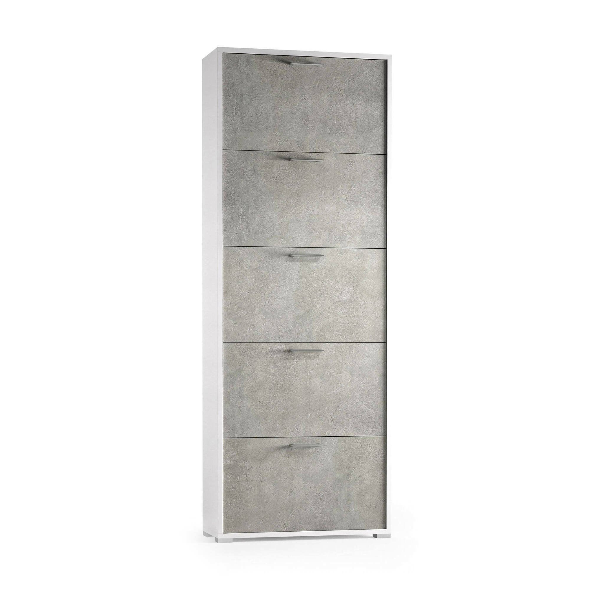 Shoe Rack Made in Italy, 15 Paires, 5 Portes, 5 Compartiments ...