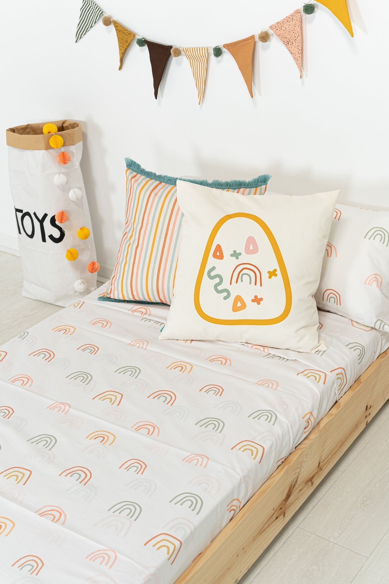 Completo lenzuolo Arcobaleno 3 pcs Multicolor Multicolore | Leroy Merlin