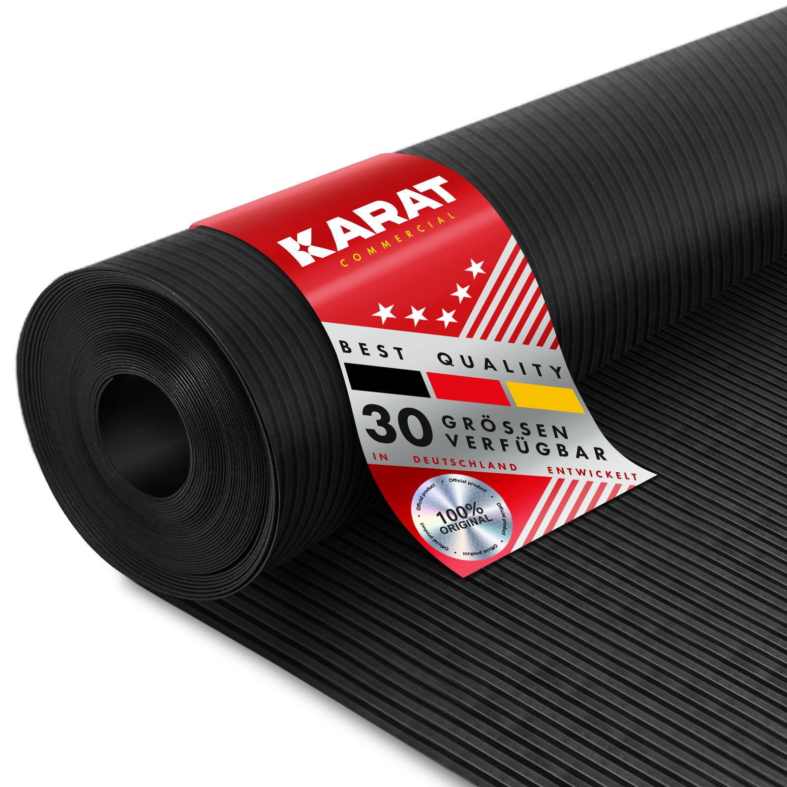 Tapis extérieur, Tapis extérieur en caoutchouc, structure rayé large ...