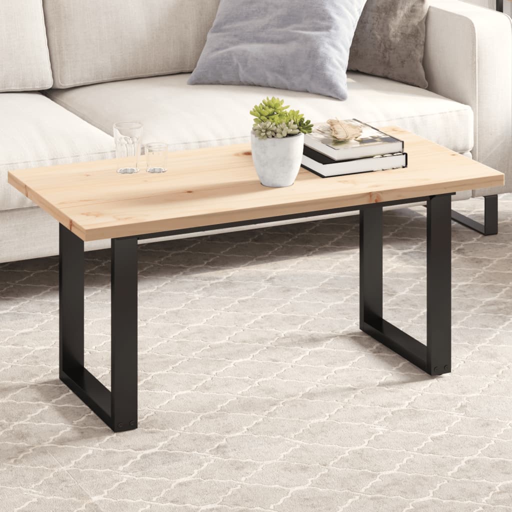 Maison Exclusive - Tablero de mesa rectangular madera maciza pino ...