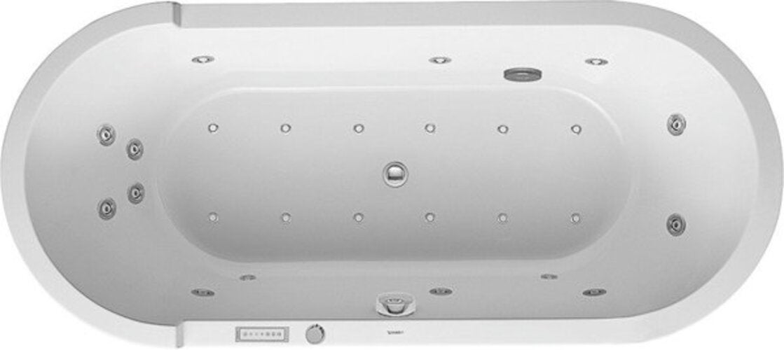 Duravit Starck Bains à remous Ovale, pose libre, Système Combi E ...