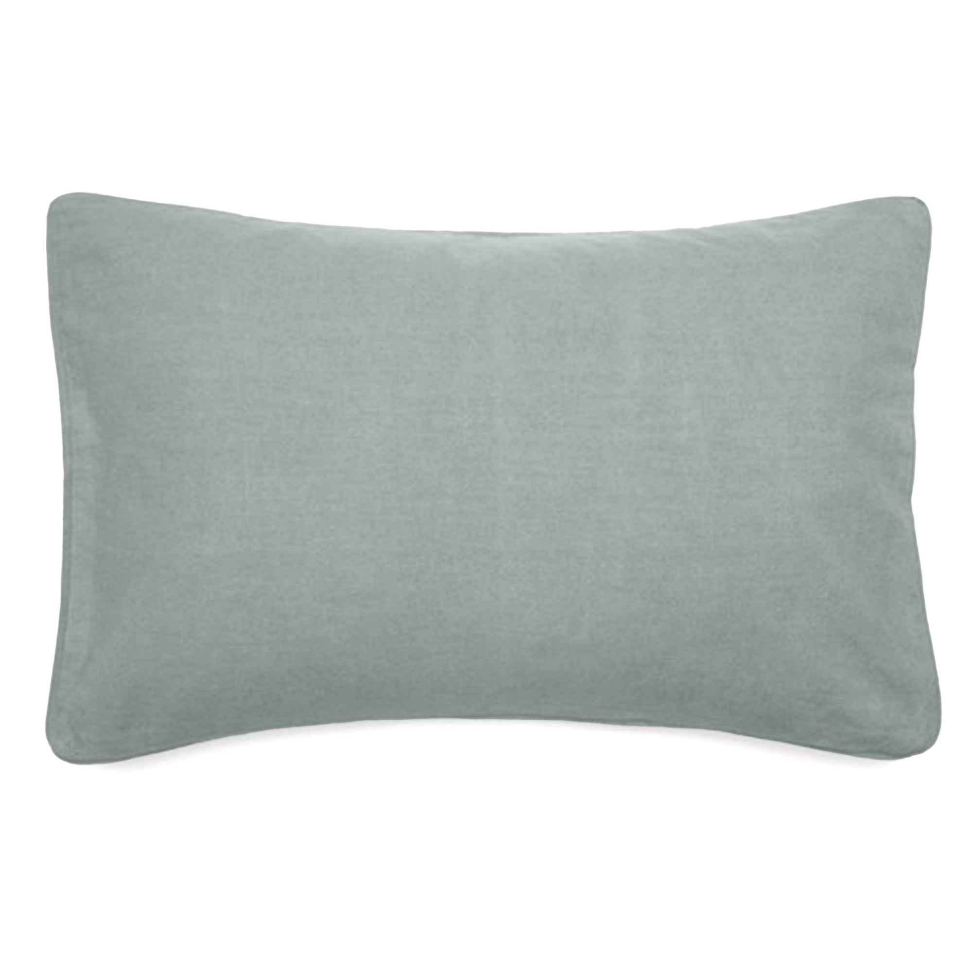 Housse de coussin 40x60 cm 50% lin et 50% coton collection OPERA DECO lichen | Leroy Merlin